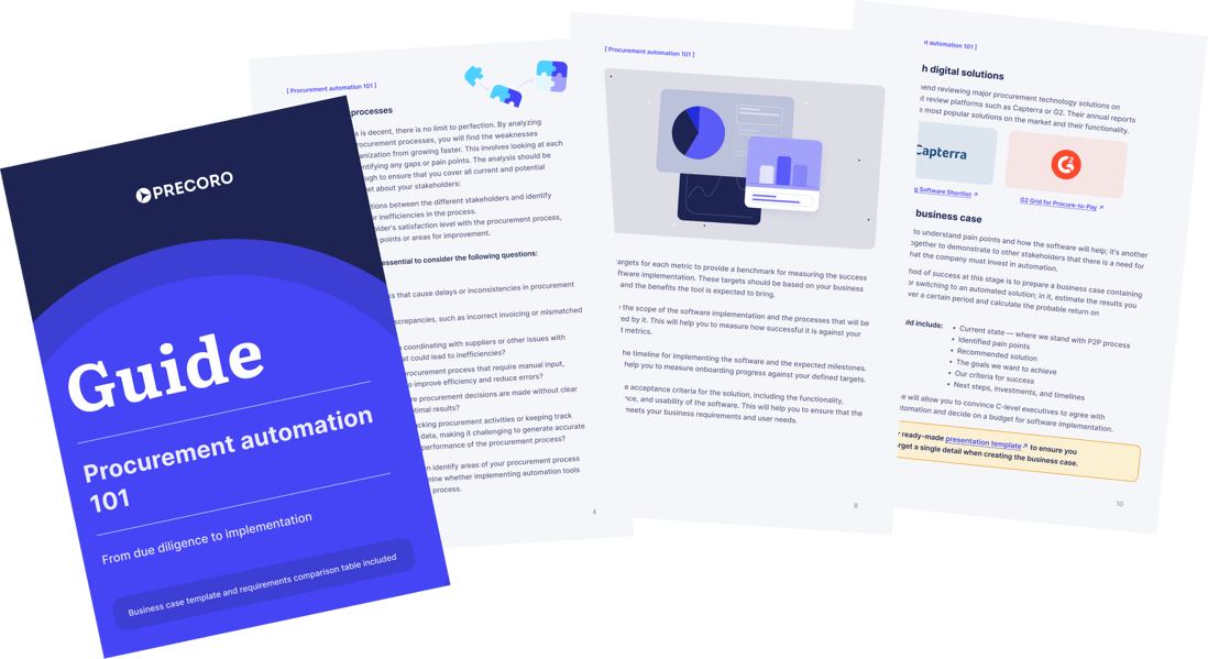 Procurement Automation 101 — Free Guide And Templates